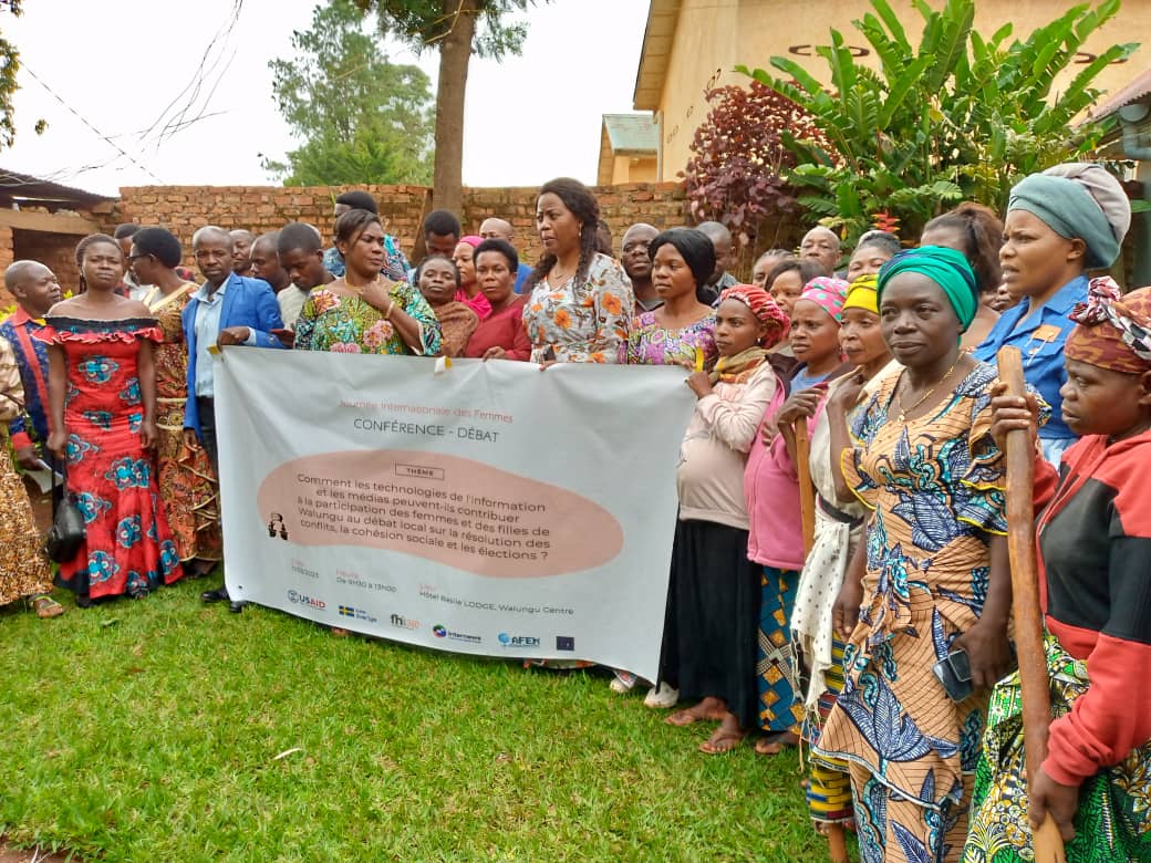 Sud Kivu/ JIF 2023 : des Femmes déterminées à utiliser les Médias pour ...