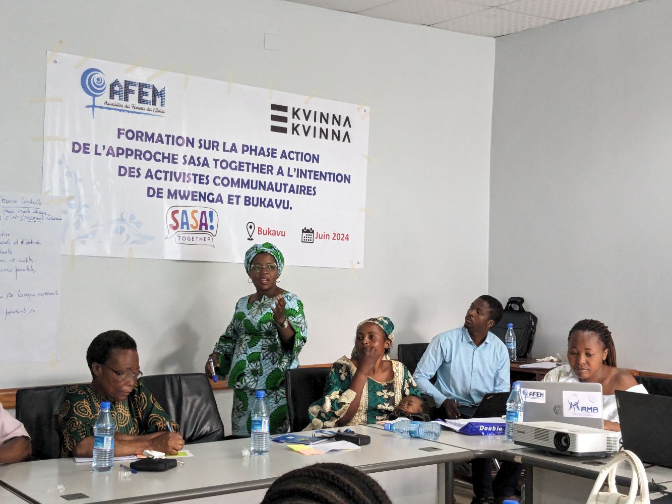 Sud-Kivu : AFEM forme des activistes communautaires sur la phase Action ...